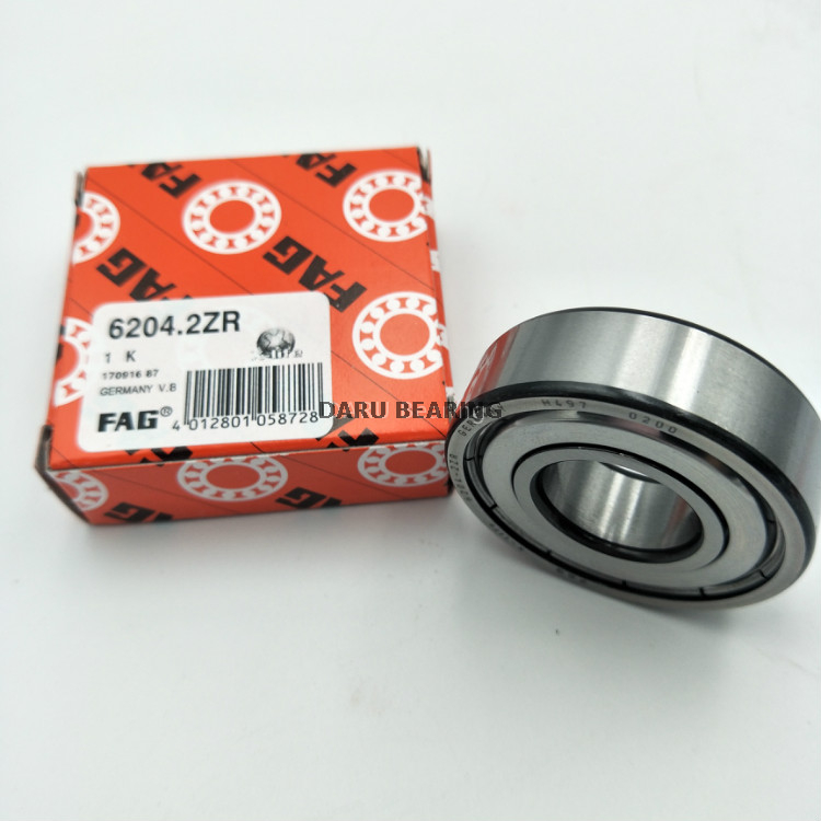 FAG 6204-2ZR Deep groove ball bearing 6204-2RS - Buy Product on ShanDong Darui Bearing Co.,Ltd